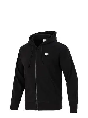PUMA Athleisure Casual Sports Hooded Jacket - Black