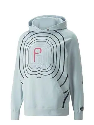PUMA X Pronounce Crossover Long Sleeve Hoodie - Blue