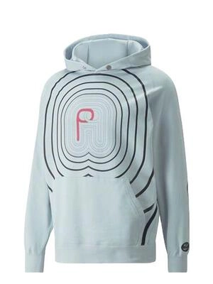 PUMA X Pronounce Crossover Long Sleeve Hoodie - Blue
