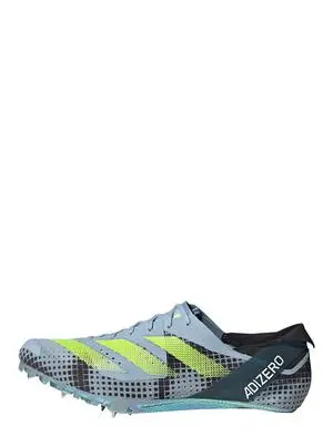 Adidas Adizero Finesse Track And Field Shoes - Wonder Blue/lucid Lemon/arctic Night