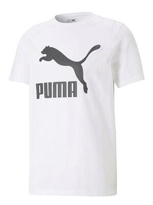 PUMA Puma Classics Logo T-shirt 'white Black' White/black