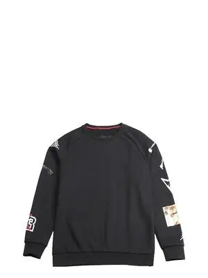 JORDAN Printed Pullover - Black