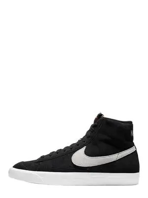 Nike Blazer Mid '77 Suede High Top Sneakers - Black