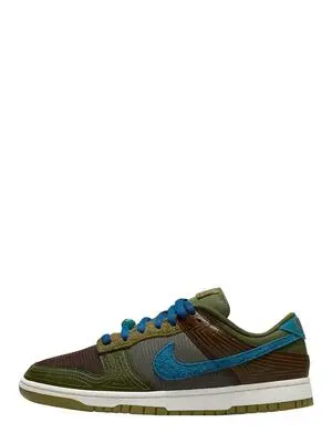 Nike Dunk Low Nh 'cacao Wow' Sneakers - Green/blue/gray
