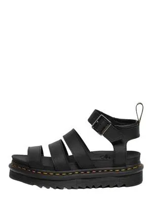 Dr. Martens Blaire Leather Sandals - Black