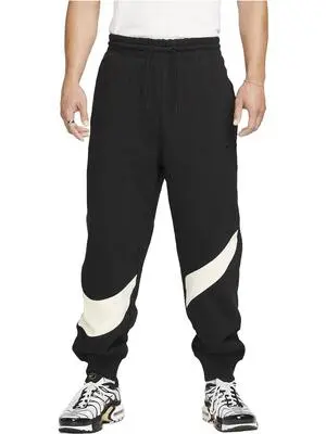 Nike Swoosh Sweatpants - Black