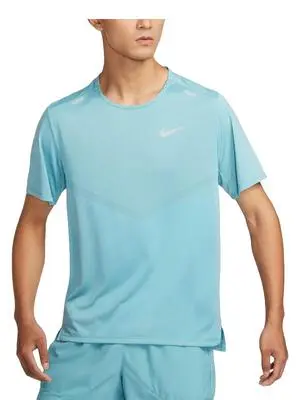 Nike Dri-fit Rise 365 Running T-shirt - Light Blue