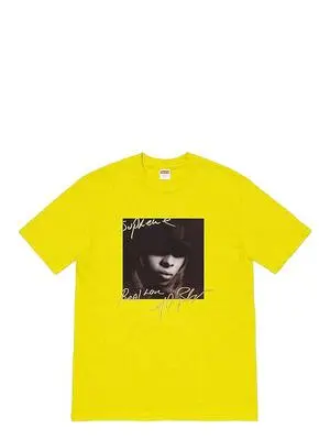 Supreme Supreme Fw19 Week 1 Mary J Blige Tee Sulfert Yellow