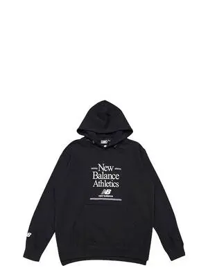 NEW BALANCE Athletics Round Neck Knit Pullover Sweater - Black
