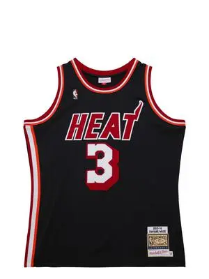 Mitchell & Ness X Miami Heat Dwyane Wade 2013-14 Hardwood Classics Jersey - Black