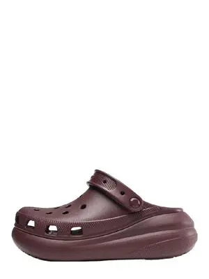 CROCS Classic Mega Crush Clogs - Dark Cherry
