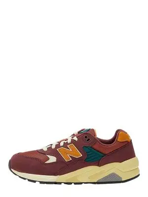 NEW BALANCE 580 Sneakers - Washed Burgundy/mahogany/vintage Teal