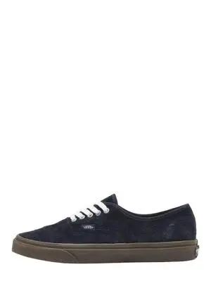 VANS Authentic Hairy Suede Sneakers - Navy/brown