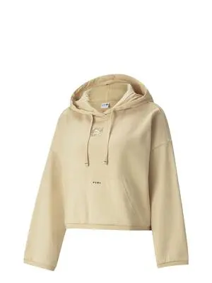 PUMA Re.gen Cropped Hoodie - Yellow