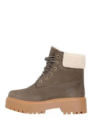 Timberland Timberland Stone Street Platform Lace-Up Boots Taupe