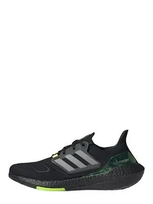 Adidas Ultraboost 22 Athletic Sneakers - Core Black/iron Metallic/beam Green
