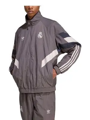 Adidas Real Madrid Originals Track Jacket - Charcoal/grey