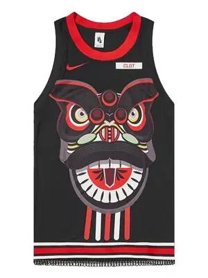 Nike X Clot Basketball Vest - Blackred