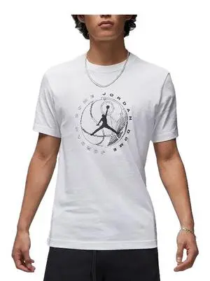 JORDAN Dri-fit Sport Graphic T-shirts - White
