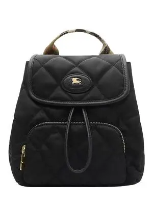 Burberry 26 Mini Horseshoe Backpack - Black