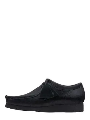Clarks Wallabee Hair On - Black