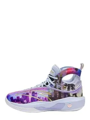 ANTA Klay Thompson 8 High Top Athletic Sneakers - Purple