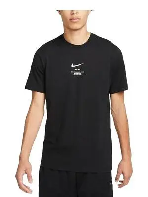 Nike Nsw Swoosh T-shirt - Black