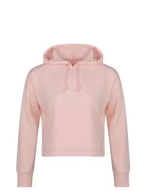 Nike Yoga Jersey Crop Hoodie - Pink