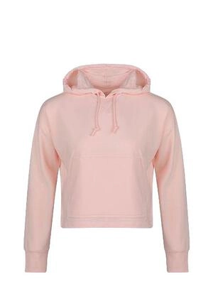 Nike Yoga Jersey Crop Hoodie - Pink
