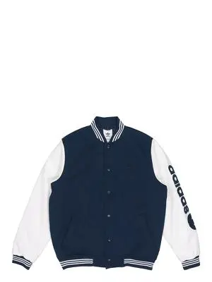 Adidas Originals Varsity Bomber Jacket - Blue