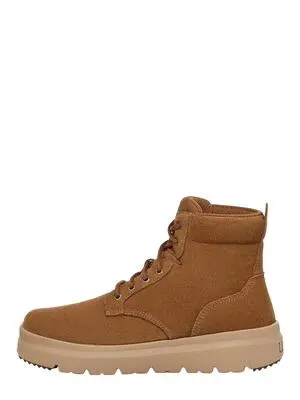 UGG Burleigh Lace-up Boots - Chestnut