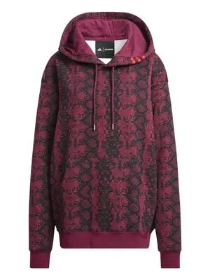 Adidas Originals X Ivy Park Long Sleeve Hooded Top - Multi-color