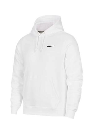 Nike Club Swoosh Hoodie - White