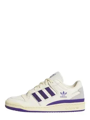 Adidas Forum Low Cl Sneakers - Cream White/collegiate Purple/warm Vanilla