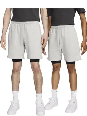 Nike X Mmw 3-in-1 Shorts - Grey