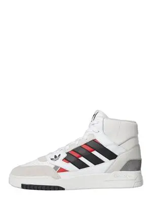 Adidas Drop Step Se High Top Sneakers - White/gray