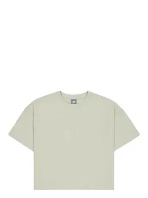NEW BALANCE Cotton T-shirt - Grey