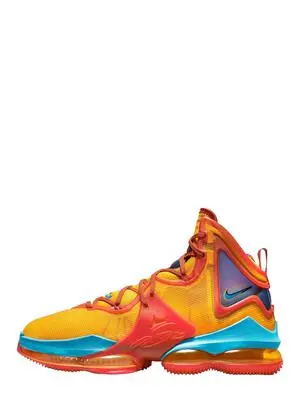 Nike Lebron 19 Ep "tune Squad" High Top Sneakers - Red/orange/yellow