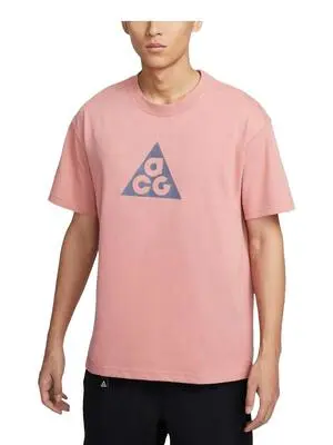 Nike Nike Acg Dri-fit Logo T-shirt Asia Sizing 'pink' Pink