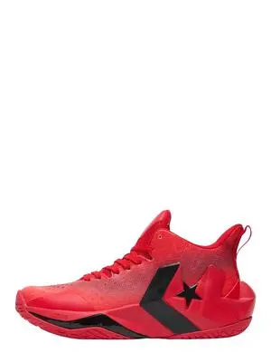 CONVERSE Cons Unaverage Mid Sneakers - Red/black