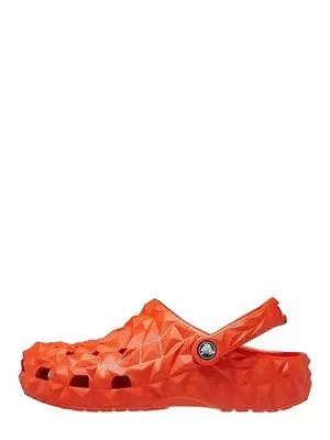 CROCS Classic Geometric Clogs - Orange