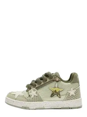 KAALIXTO X Beaster Skateboarding Low Top Sneakers - Green