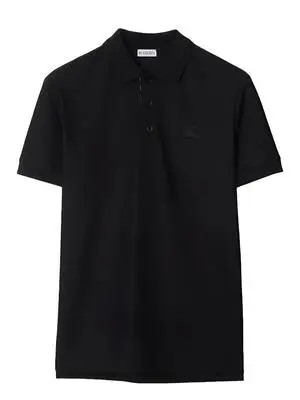 Burberry Burberry 26 Cotton Polo Shirt 'black' Black