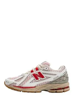 NEW BALANCE 1906r "sea Salt True Red" Low Top Sneakers - White/red