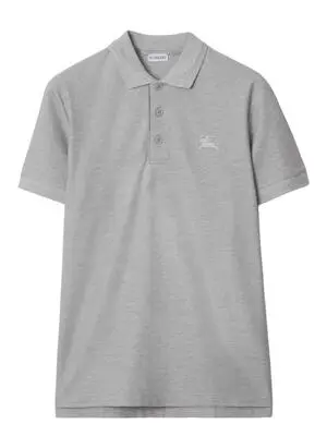 Burberry Burberry 26 Cotton Polo Shirt 'pale Grey' Pale Grey