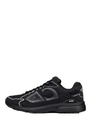 Dior DIOR B30 "Triple Black" Athletic Sneakers Black/black