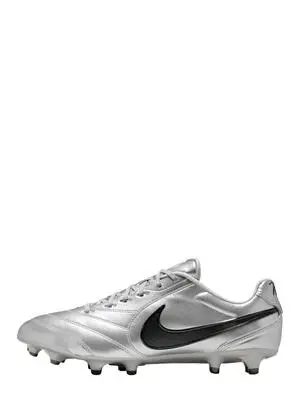 Nike Tiempo Ligera Pro Fg Football Boots - Metallic Silver/black