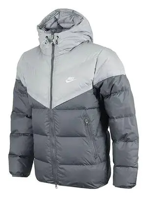 Nike Storm-fit Windrunner Down Jacket - Grey