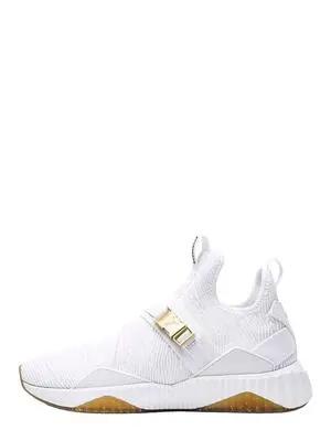 PUMA Puma Defy Varsity Mid "White Metallic Gold" White/gold