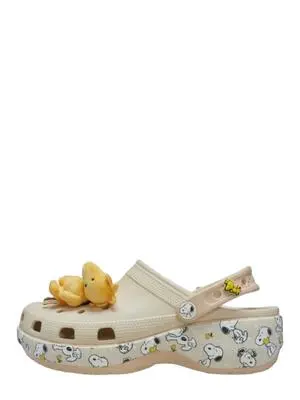 CROCS Crocs X Peanuts Classic Platform Clog "Snoopy Cloud"